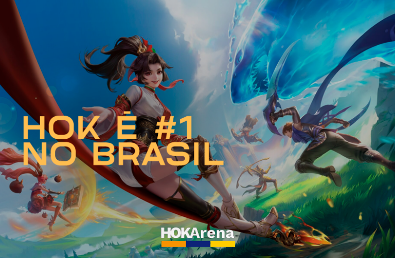 HOK atinge 1º lugar na Google Play e App Store – Honor of Kings Arena