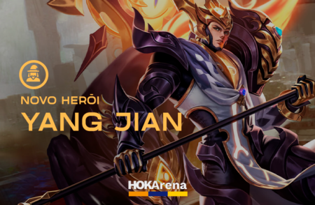 Novo Herói: Yang Jian – Honor of Kings Arena